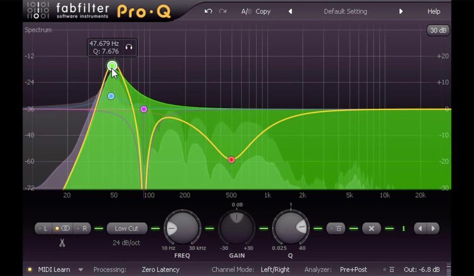 FabFilter Learn - Equalization